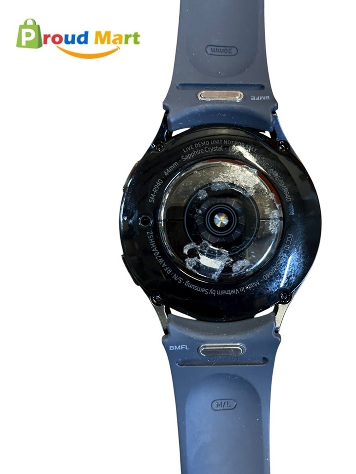 Samsung Galaxy Watch6 SM-R940 44mm with Sport Band Graphite (Floor Demo ...