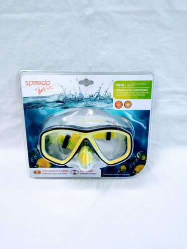 Speedo Surf Gazer Swim Mask The Deep Dive Ages 3-8 | eBay