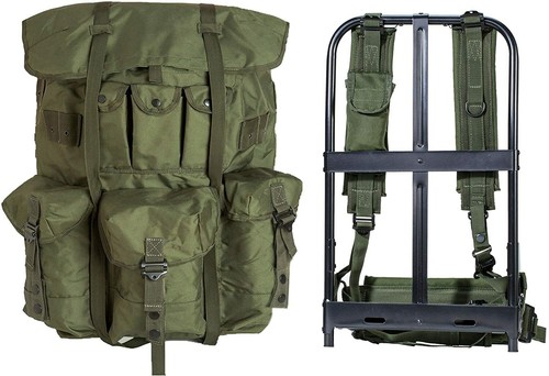 Military Rucksack Alice Pack Army Survival Combat Field Backpack with ...