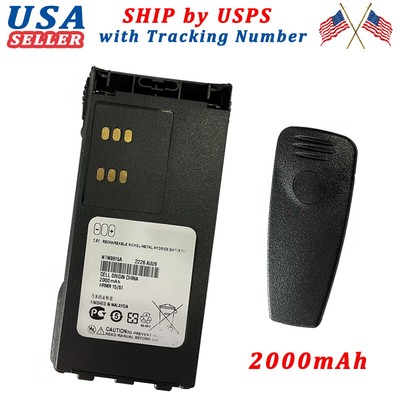 2000mAh NTN9815 NTN9858 NI-MH Battery for MOTOROLA XTS1500 XTS2500 ...