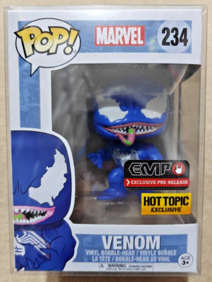 Venom Blue Marvel Comics Funko Pop! Hot Topic Exclusive 234 EMP pre ...