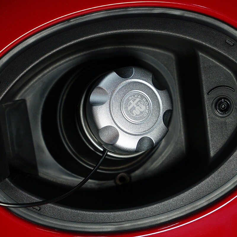 Alfa Romeo Giulia STELVIO Tonale Giulietta Aluminum Fuel Cap Filler ...