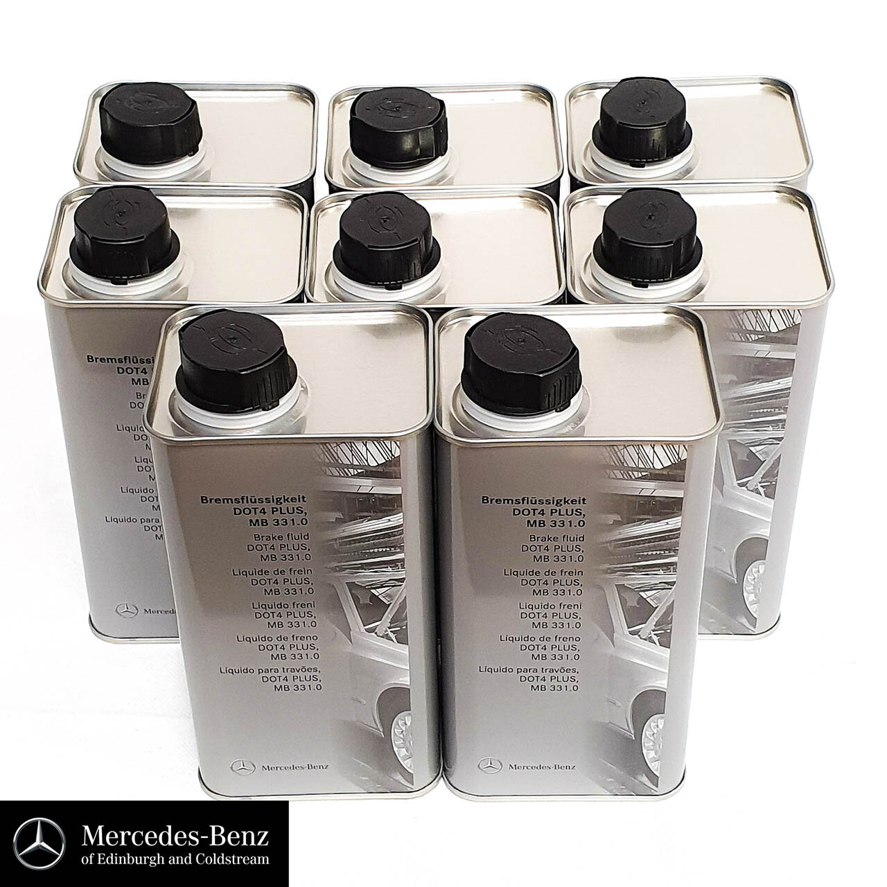 Genuine Mercedes-Benz brake fluid MB331.0 DOT4 - A0009895605 | eBay