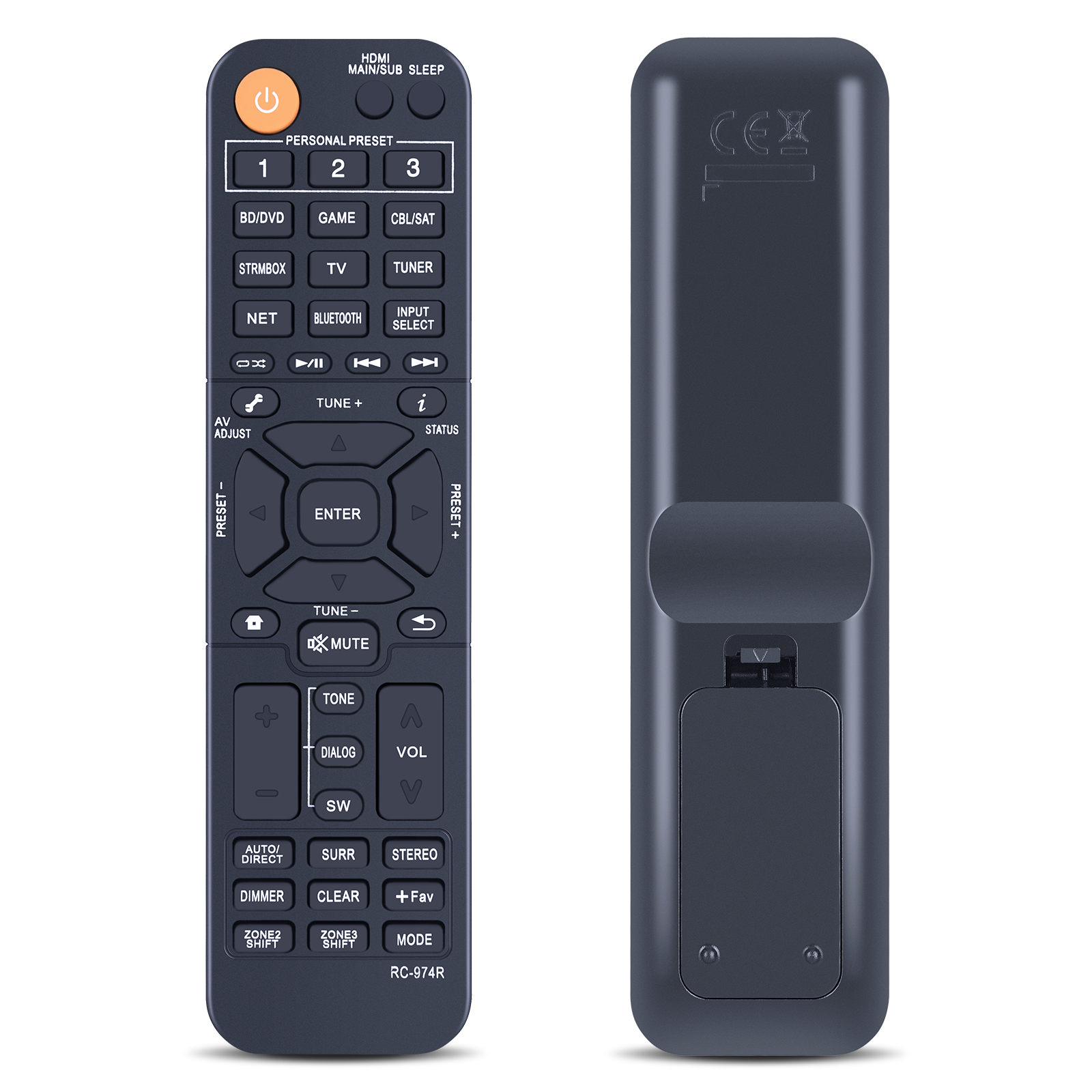 For Pioneer RC-974R Audio Receiver Remote Control VSX-934 VSX-LX304 VSX ...