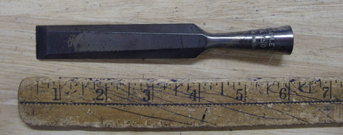 Vintage Stanley No. 750 Bevel Edge Socket Chisel,3/4" X 5-9/16",L@@K ...