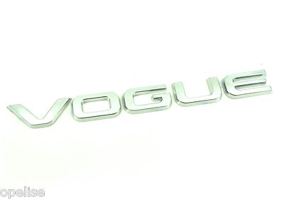 Genuine New Style RANGE ROVER VOGUE BOOT BADGE Emblem 2013 ...