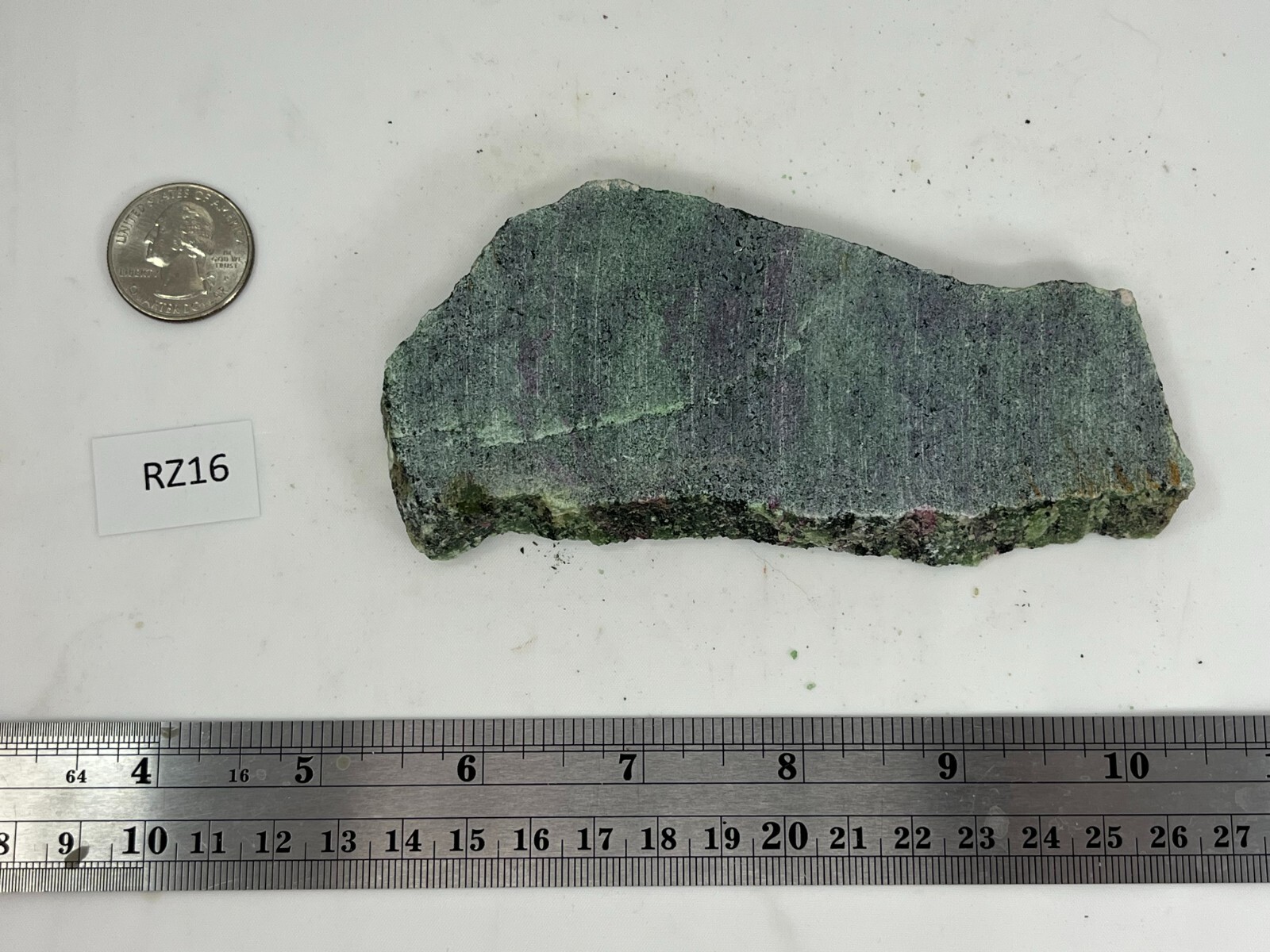Ruby in Zoisite slab Cabbing Lapidary Carving Combo Ship Avail | eBay