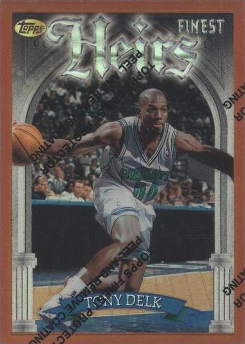 1996-97 Topps Finest - Common Bronze Tony Delk #170 Refractor (RC) for ...