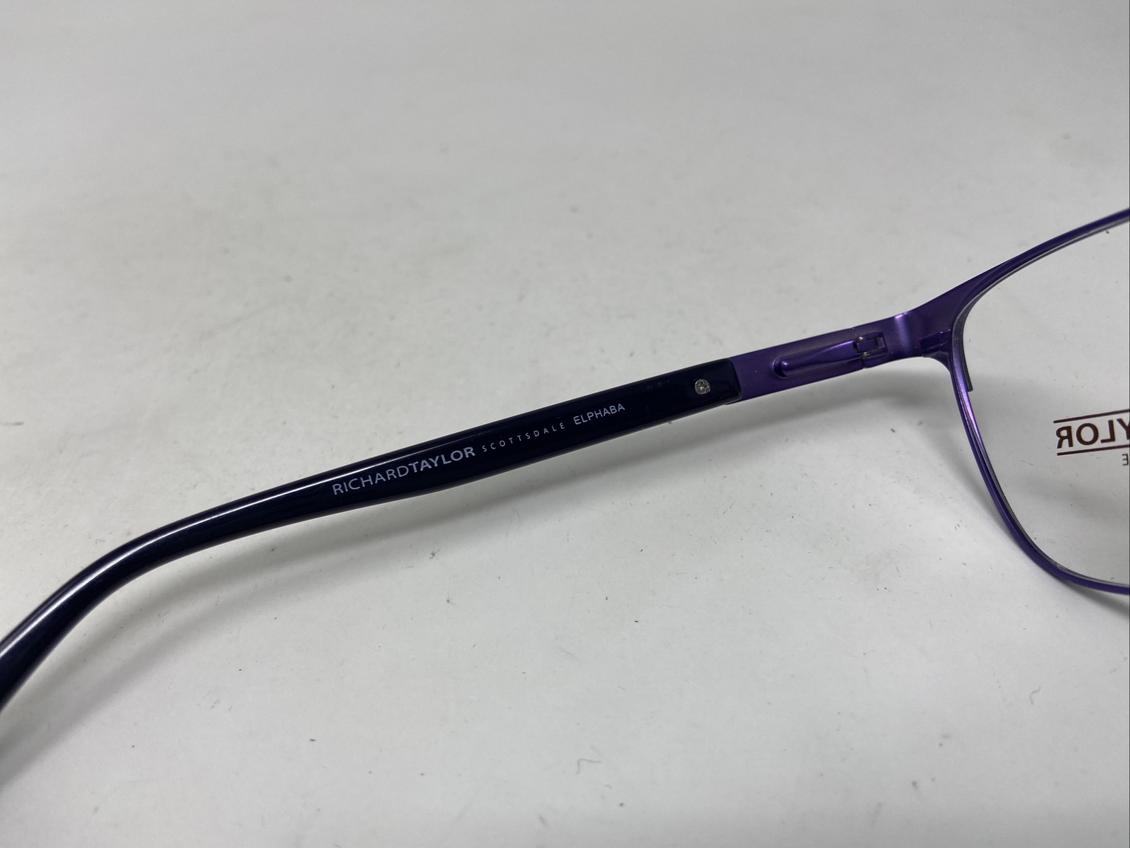 RICHARD TAYLOR SCOTTSDALE ELPHABA PLUM PURPLE 53/16/135 FLEX HINGE ...