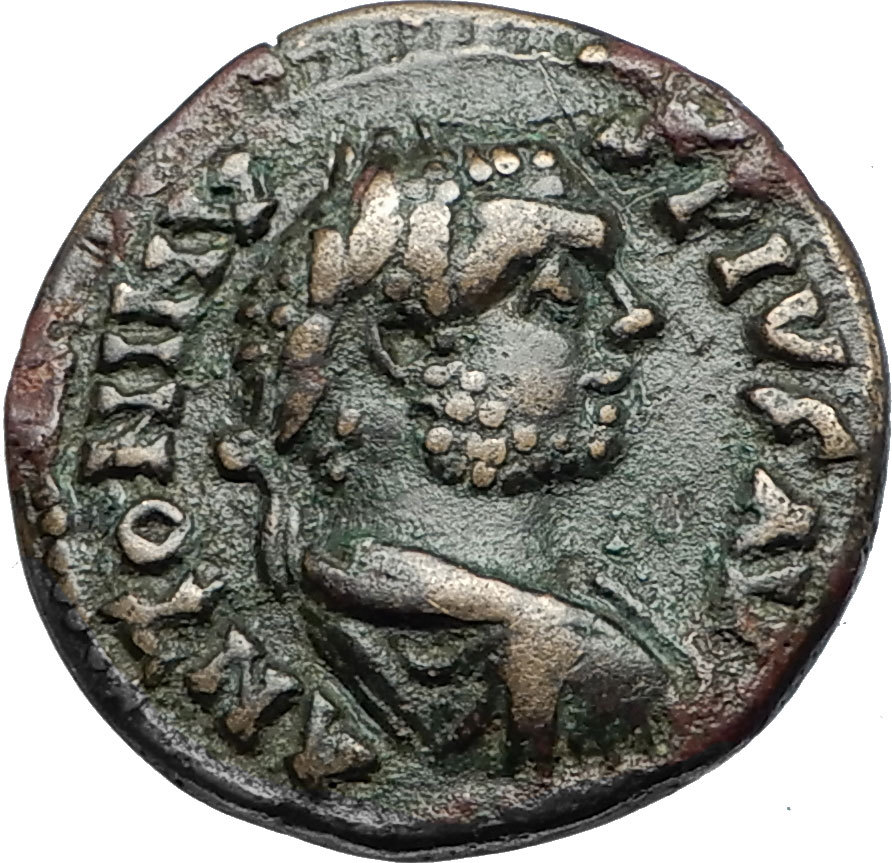 CARACALLA 198AD Genuine Parion Parium Mysia Ancient Roman Coin GENIUS ...