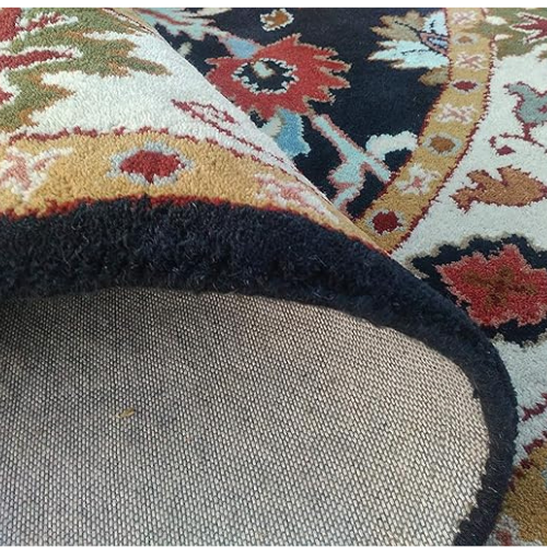 Round Rug, 8 ft Round Rug, Hand Tufted, 9x9, 10x10 Wool Round Carpet ...