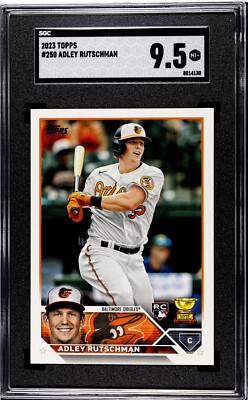 2023 Topps #250 Adley Rutschman Rookie Baseball Card SGC 9.5 | eBay