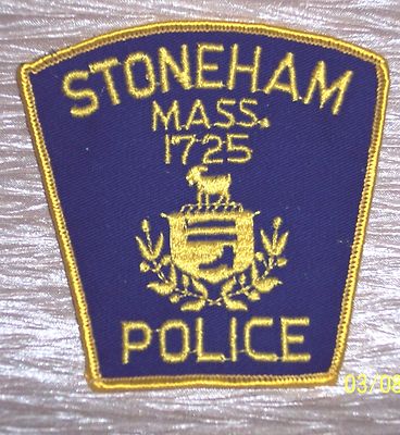 STONEHAM MASSACHUSETTS PATCH POLICE = NEW COLLECTIBLE | eBay