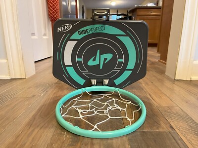 NERF Dude Perfect Basketball Shot Hoop -Backboard and Hoop Only | eBay