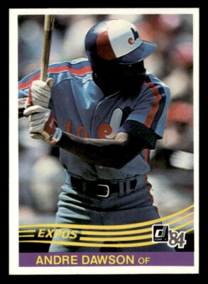 Andre Dawson 1984 Donruss Card #97 Montreal Expos | eBay