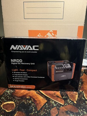 NAVAC NRDD - Refrigerant Recovery Machine | eBay