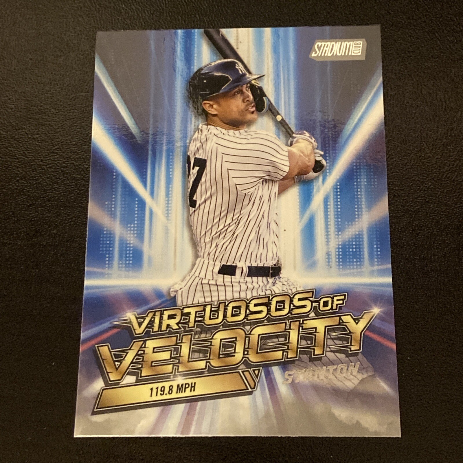 2023 Topps Stadium Club Virtuosos of Velocity VV-12 Giancarlo Stanton ...