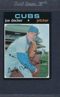 1971 Topps #098 Joe Decker Cubs EX *2562 | eBay