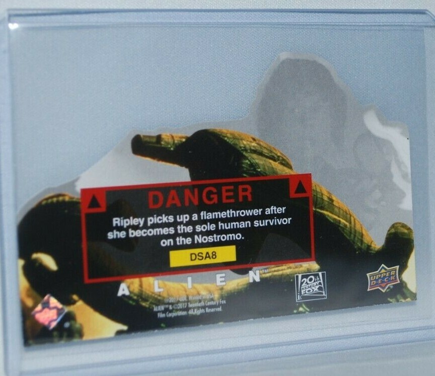 2017 Upper Deck Alien Movie Derelict Spaceship Achievements #DSA8 ...