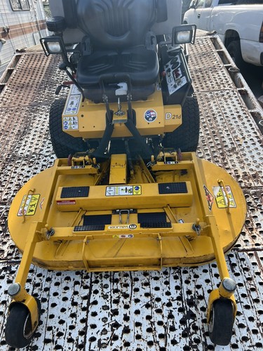 Walker Mower 163 Hours 20hp Kubota Diesel with Hydraulic High Dump, 48 ...