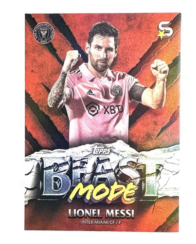 2024 Topps MLS Superstars #BM-10 Lionel Messi Beast Mode Inter Miami | eBay