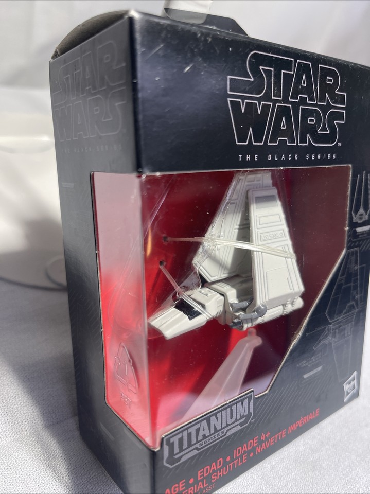 2015 Star Wars Titanium Black Series MISB 2" Imperial Shuttle Model #25 ...