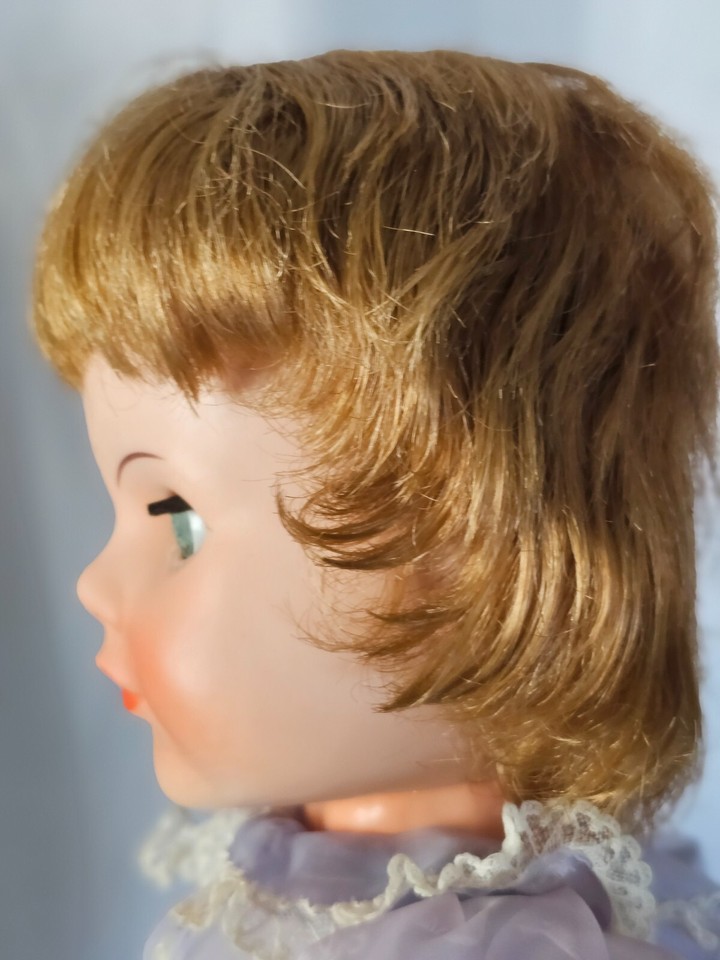 Vintage Horsman Precious Baby Doll with Original Bonnet and Tag (22 ...