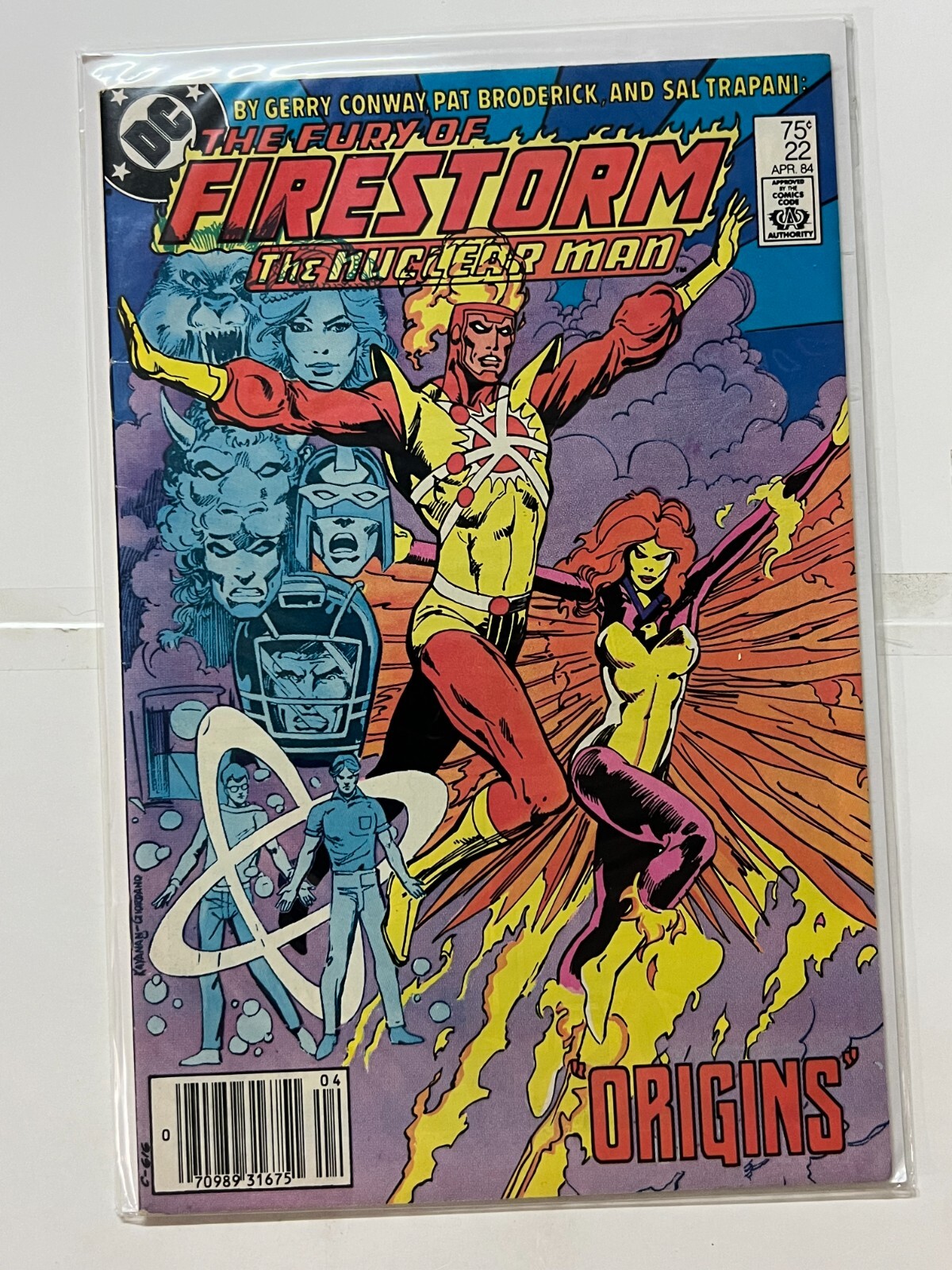 DC Comics Fury of Firestorm the Nuclear Man #22 1984 Origin Firestorm ...