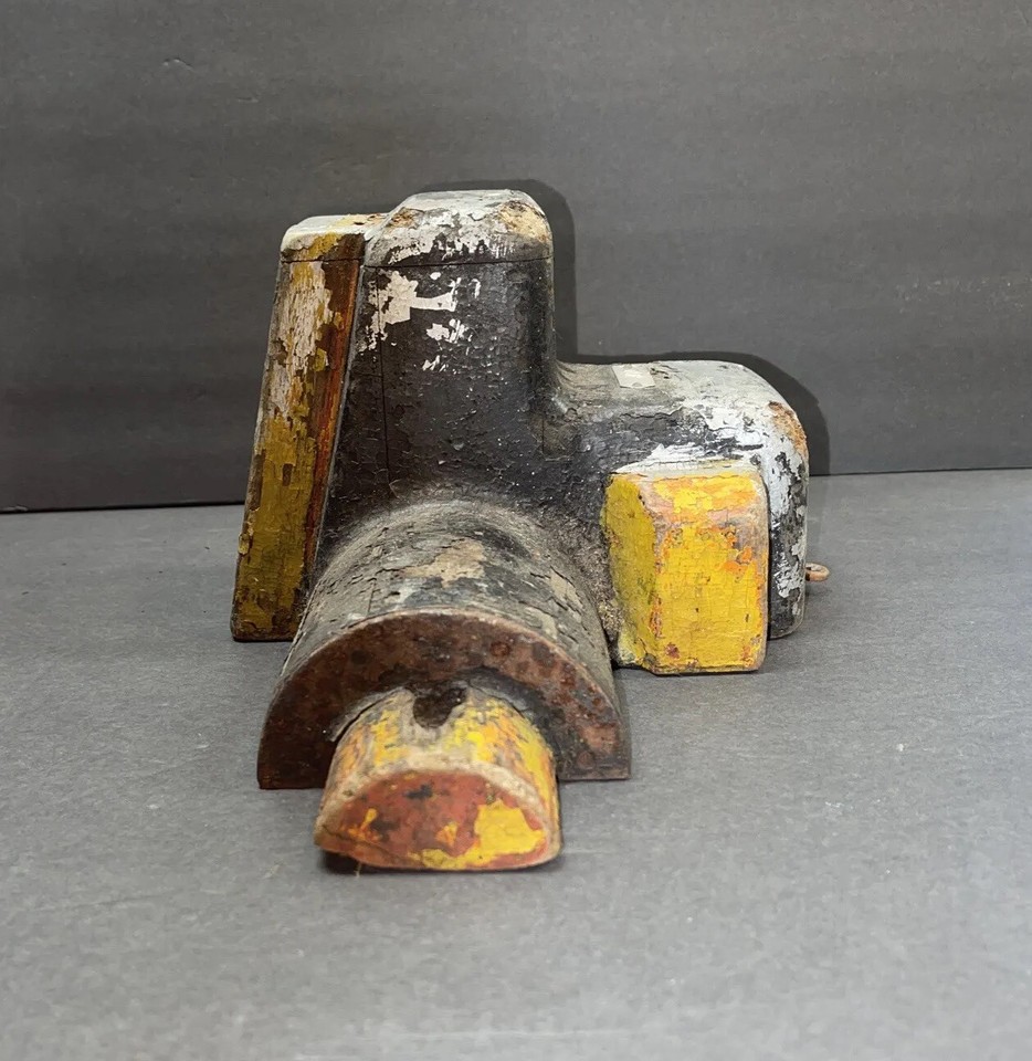 Antique WOOD FOUNDRY MOLD - INDUSTRIAL MOLD - STEAMPUNK | eBay