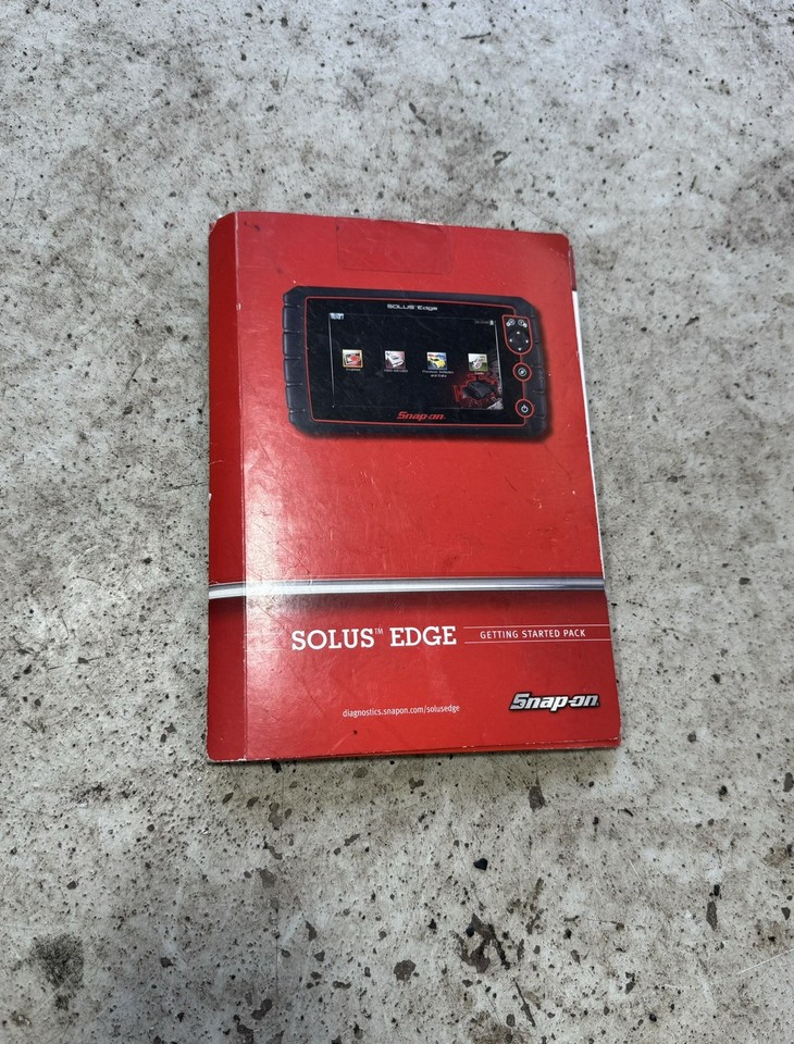 SNAP ON SOLUS EDGE SCANNER AUTOMOTIVE DIAGNOSTIC SCANNER READER | eBay