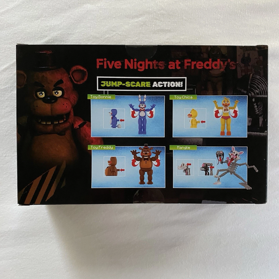 Five Nights at Freddy's 4-Pack Figures Freddy Bonnie Chica Mangle FNAF ...