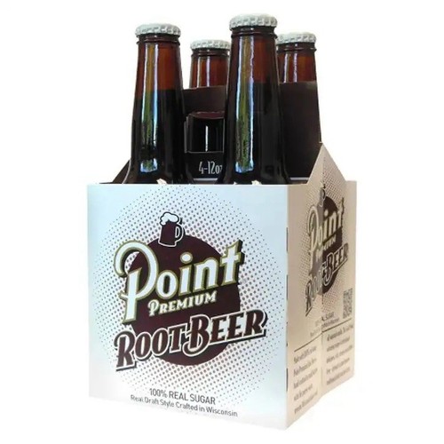 12 Long Neck Point Root Beer Bottles! Made with REAL SUGAR! FRESH! (3-4 ...