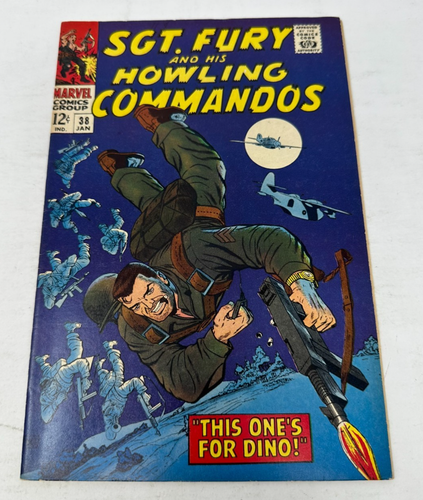 Sgt Fury And His Howling Commandos 38 Marvel 1967 Roy Thomas [VF] | eBay
