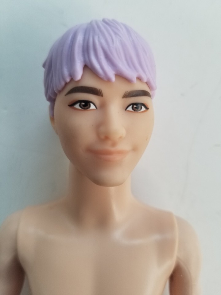 Barbie Fashionistas Original Body Style Hybrid NUDE Asian Ken Doll ...