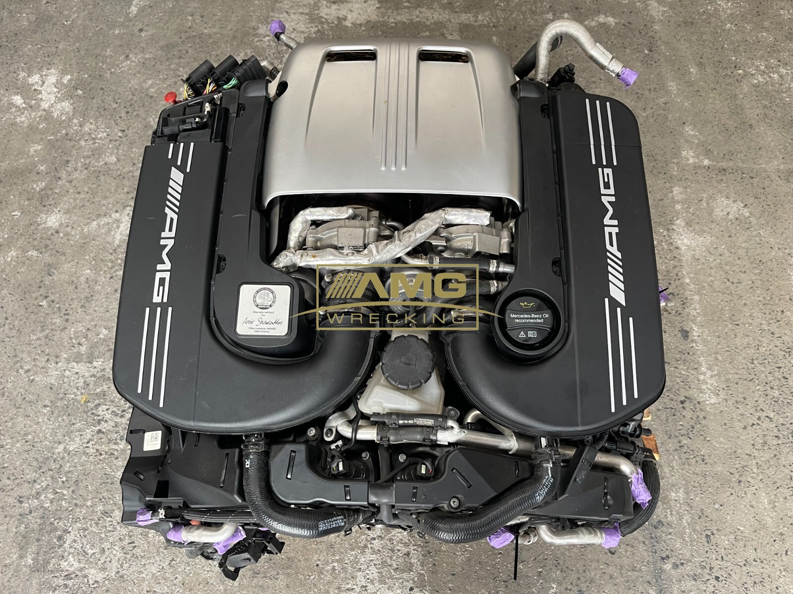 Complete M177 AMG C63s V8 4.0l Biturbo Engine 2019 for sale online | eBay