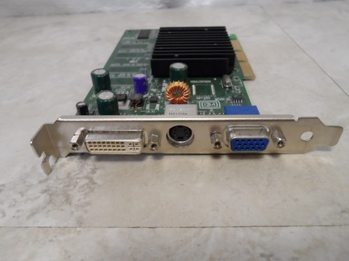 DELL 08Y485 NVIDIA MX440 180-10162-0000-B00 DVI/VGA AGP VIDEO CARD | eBay