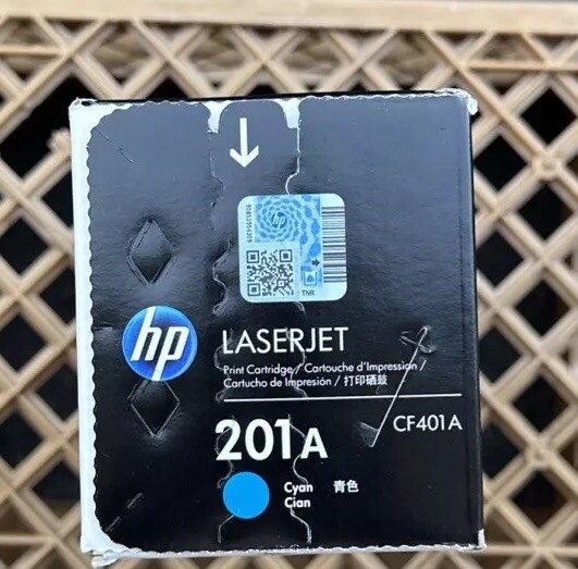 NEW Sealed Genuine HP 201A Cyan Toner Print Cartridge Laserjet CF401A ...