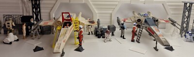 scene setting dress up parts for star wars lukes vintage x-wing xwing ...