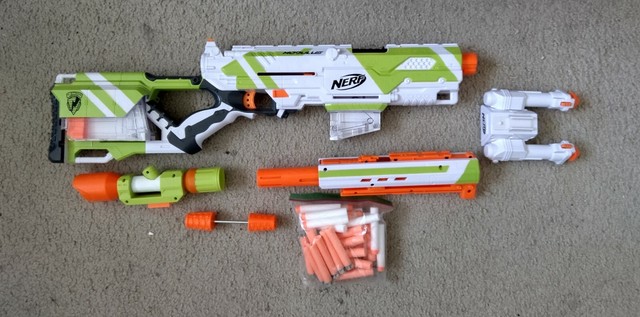 NERF Longstrike CS-6 Modulus Toy Blaster (E3013F07) for sale online | eBay