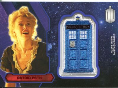 Doctor Who 2015 [Red][##/25] Tardis Patch Card P-15 Astrid Peth | eBay UK
