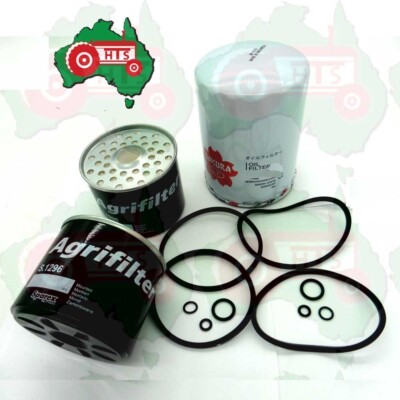 Fits For Ford Tractor Oil Fuel Filter Kit 2000 3000 4000 5000 7000 ...