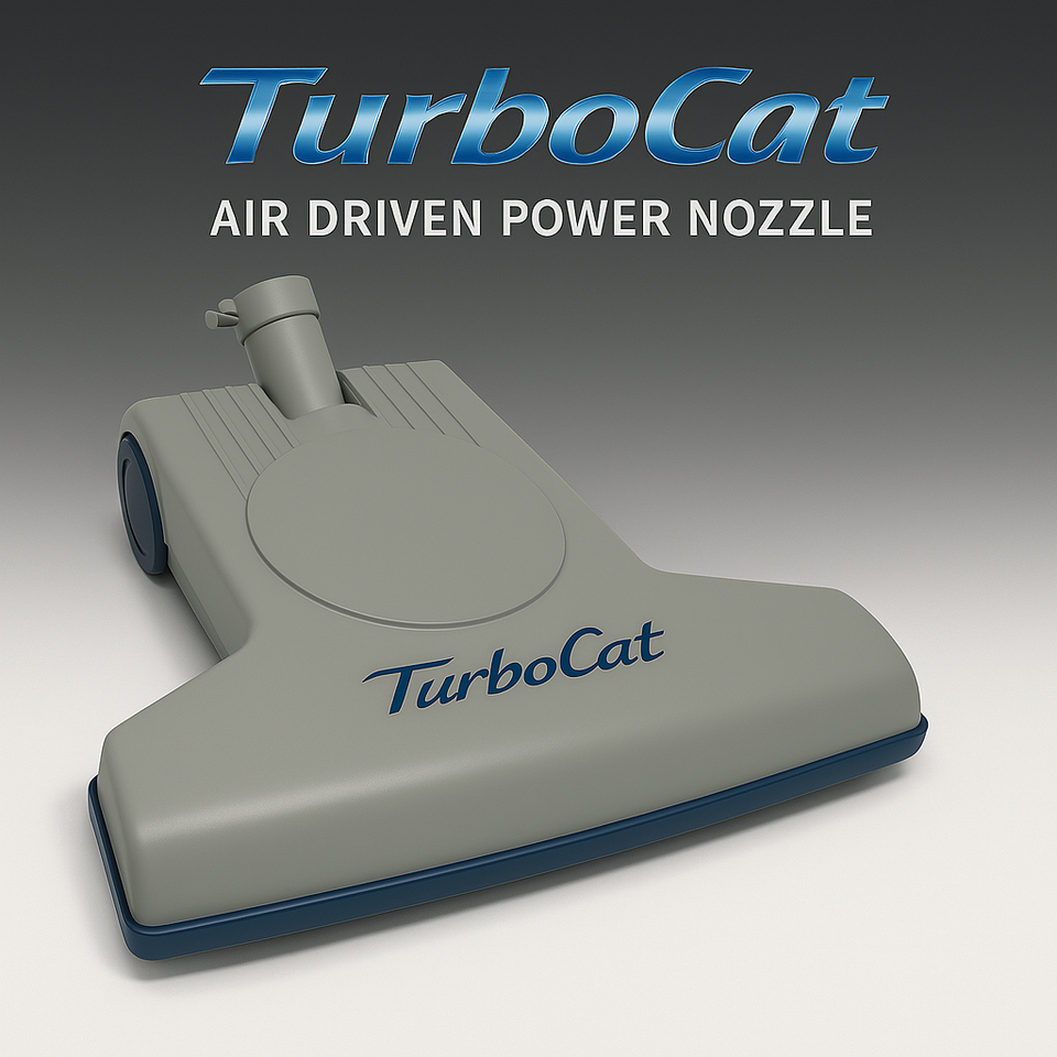 Vacuflo TP210 Power Nozzle – Air-Driven Vacuum Head for Central Vacuums ...