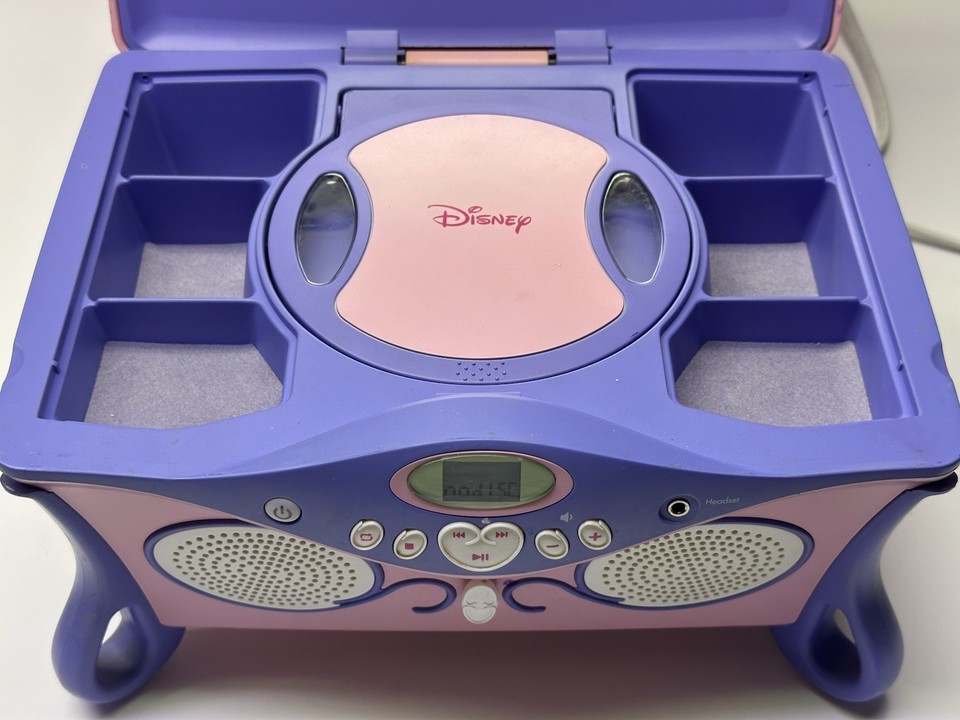 Vintage Disney Princess Jukebox CD Player & Jewelry Box Works Great ...
