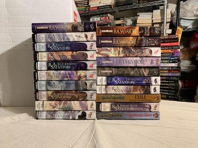 Lot of 20 Drizzt Series 1-20 Legend of 1-13 Legacy of the Drow Sell ...