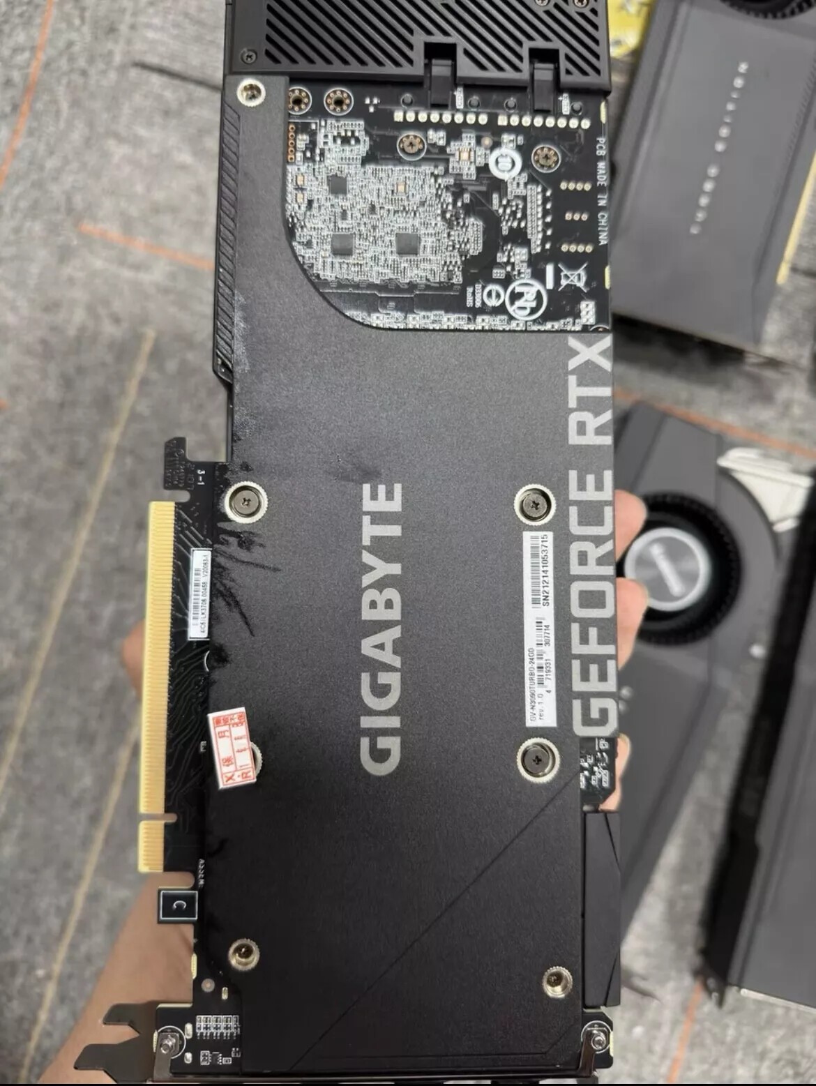 1x GeForce RTX 3090 24GB GPU Public Turbo Graphics Card For Server ...