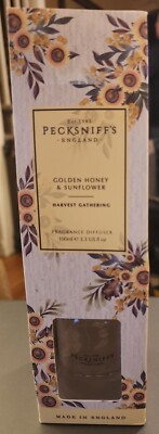 Pecksniff's England GOLDEN HONEY & SUNFLOWER ROOM REED DIFFUSER 3.3 OZ ...