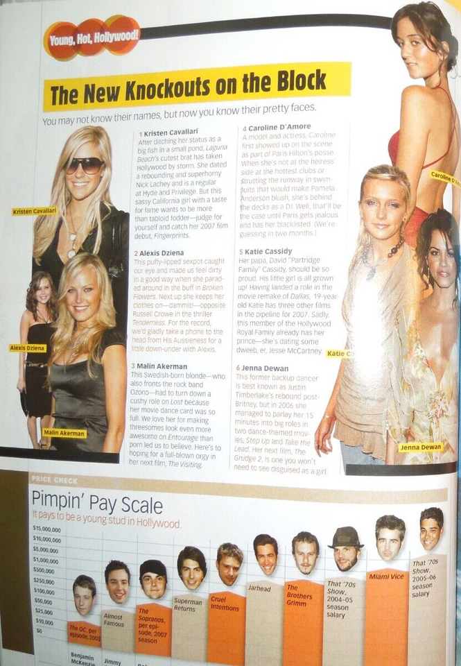 SOPHIA BUSH maxim MARK CUBAN Lebrun James KIELE SANCHEZ Kate Hudson ...