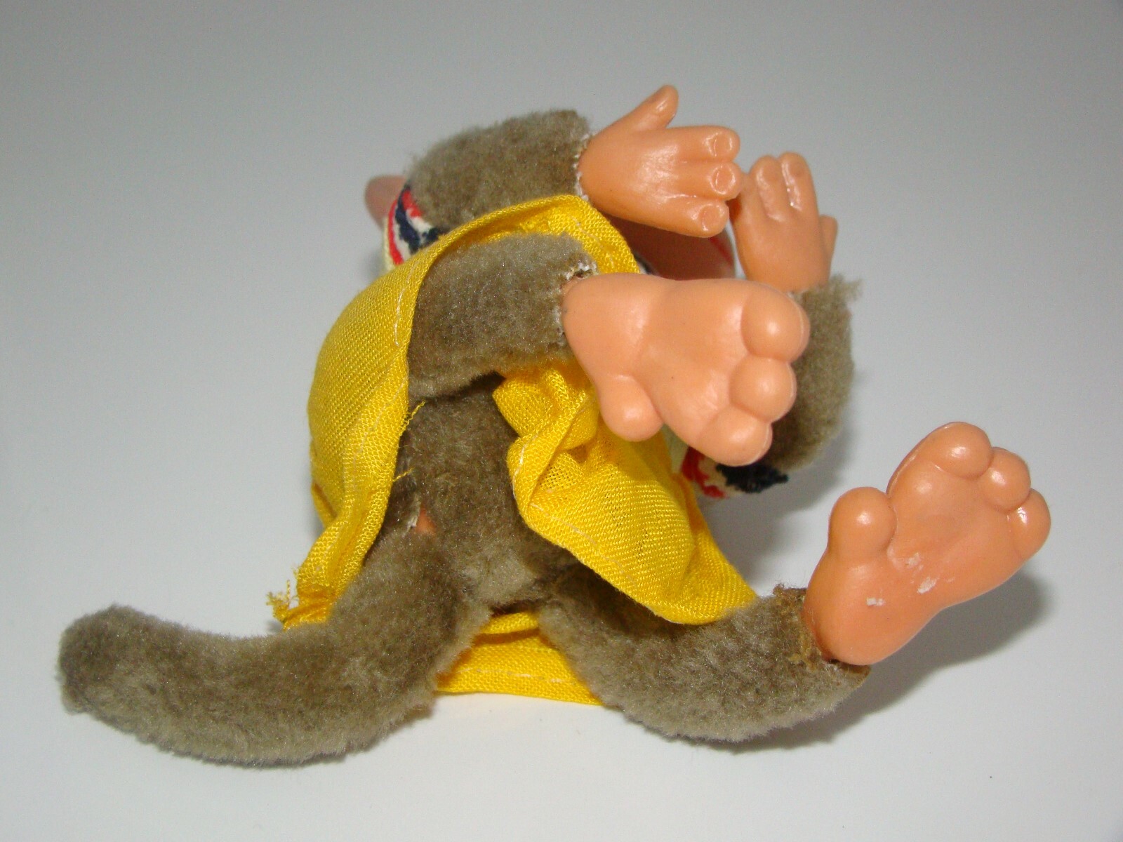 Vintage Charlie Bendy Chimp Monkey by Nadel & Sons Toy Corp. Bendable ...