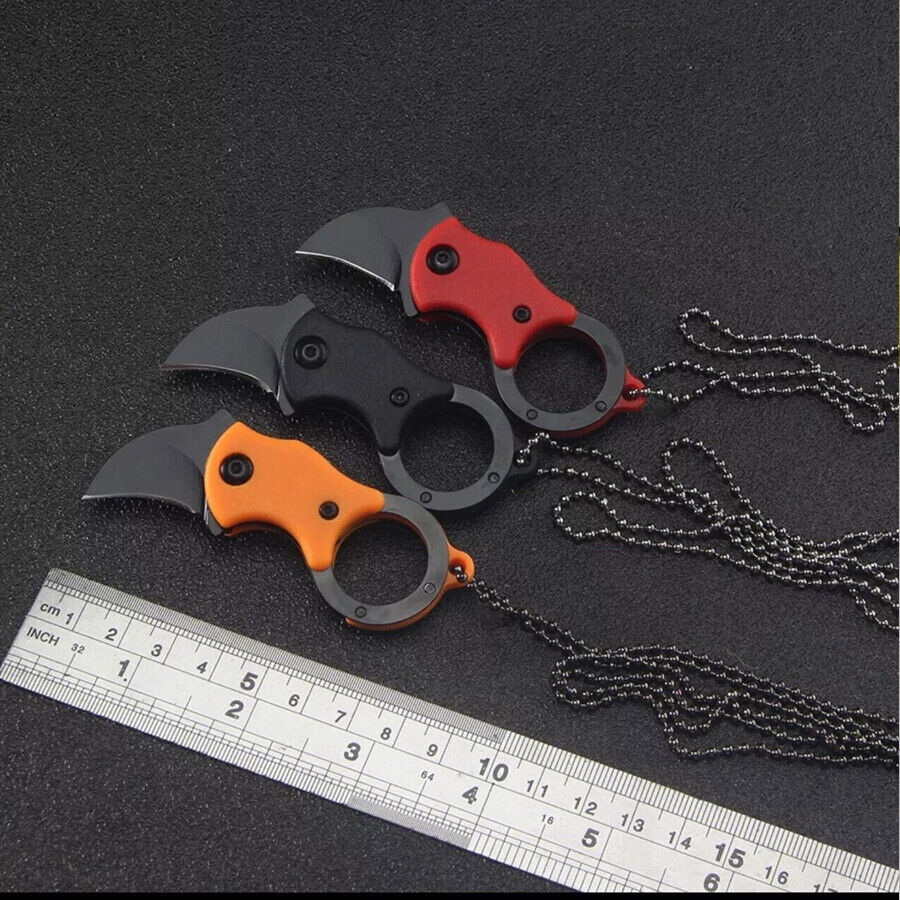 Eagle Claw Knife Mini Fox Knife Blade Outdoor EDC Folding Knife Locking Pocket | eBay
