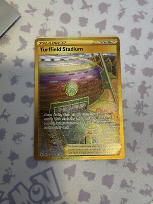 Pokemon Card - Turffield Stadium Evolving Skies 234/203 Secret Rare NM ...
